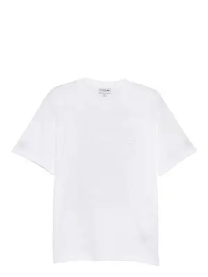 Lacoste Logo-embroidered T-shirt - White