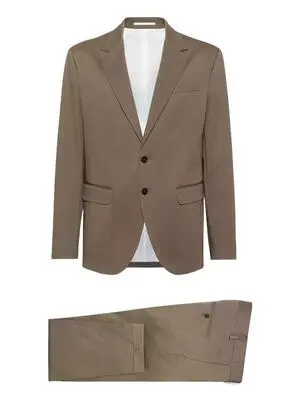 Dsquared2 Button Suit - Brown