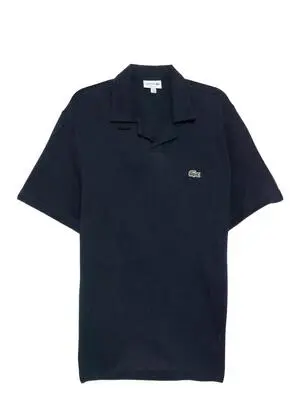 Lacoste Logo-embroidered Polo Shirt - Blue