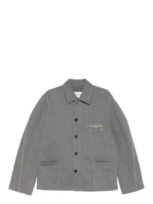 Givenchy Pocket Cotton Shirt Jacket - Grey