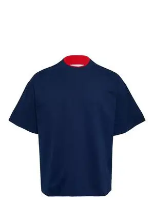 JIL SANDER Double-layer T-shirt - Blue