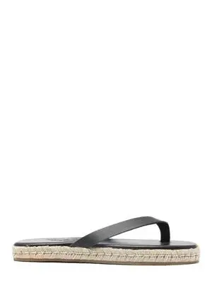 ANCIENT GREEK SANDALS Espadrille Solon Sandals - Black