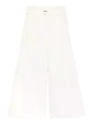 Brunello Cucinelli Wide-leg Jeans - White