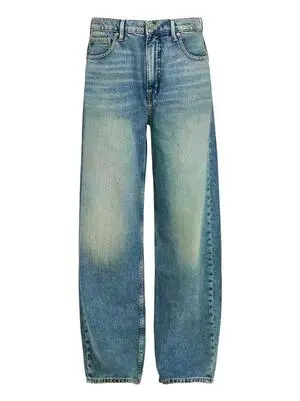 Good American Good Standard Baggy Jeans - Blue