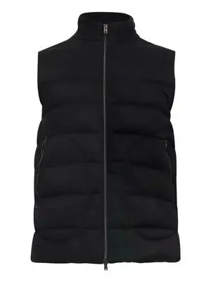 Herno Zip-fastening Puffer Gilet - Black