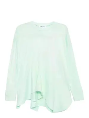 ENFOLD Asymmetry T-shirt - Green