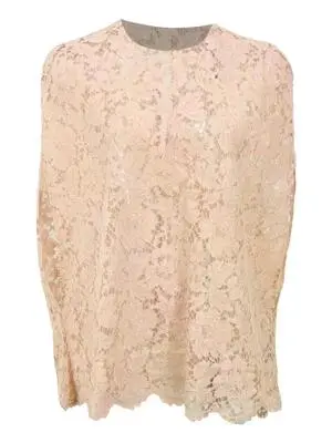 Valentino Garavani Floral-lace Blouse - Pink