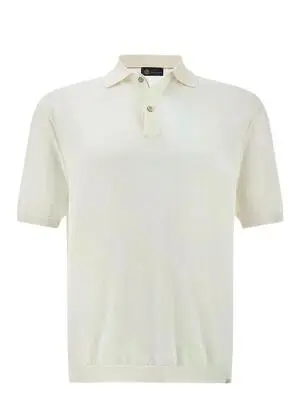 Paul & Shark Buttoned Polo Shirt - White