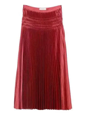 JOSEPH Hayes Pleated Skirt - Pink