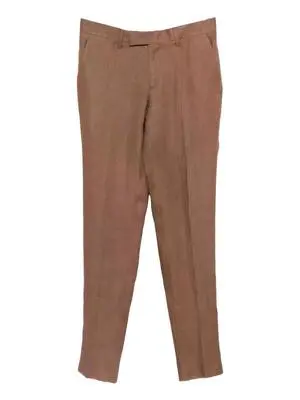 LARDINI Belt-loop Trousers - Brown