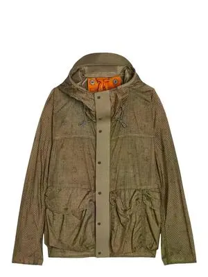TEN C Skye Checked Jacket - Brown