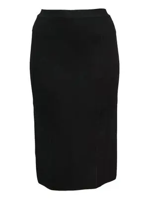 Giorgio Armani High-waisted Pencil Skirt - Black