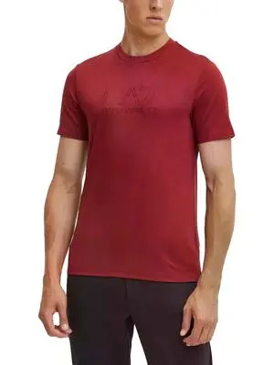 Emporio Armani Logo-detail T-shirt - Red