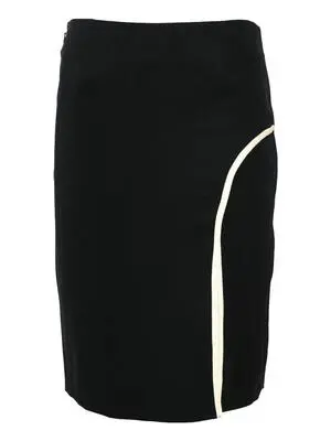 LANVIN Piped-Trim Mini Skirt