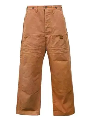 Kapital Lumber Straight-leg Cargo Pants - Brown