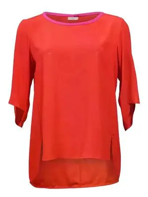 Stella McCartney Side-slit Blouse - Red