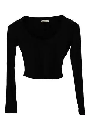 REFORMATION Long-sleeve Top - Black