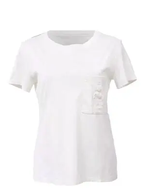 Hermès Patch-pocket Cotton T-shirt - White