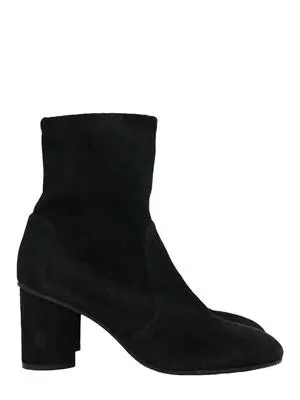 STUART WEITZMAN Margot Suede Ankle Boots - Black