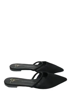 GIUSEPPE ZANOTTI Pointed-toe Mules - Black