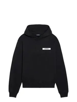 Jacquemus Gros Grain Hoodie - Black