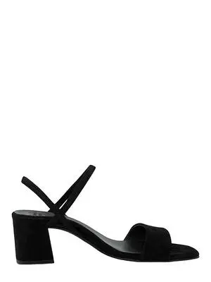 Paul Green Destiny High Heel Sandals - Black Suede