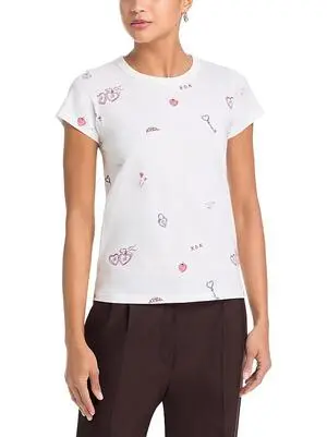 RAG & BONE All Over Valentines Tee