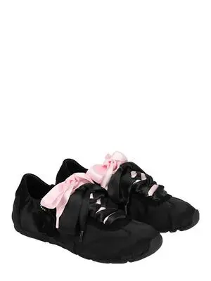 NAKED WOLFE Ballet Sneakers - Black