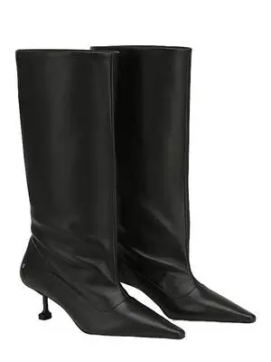NAKED WOLFE Tate Mid-calf Boots - Black