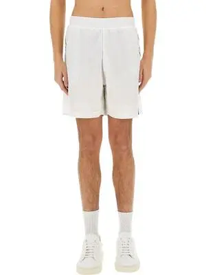 Casablanca Jacquard Monogram Football Shorts - White