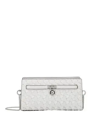 Michael Kors Leather Shoulder Bag - White