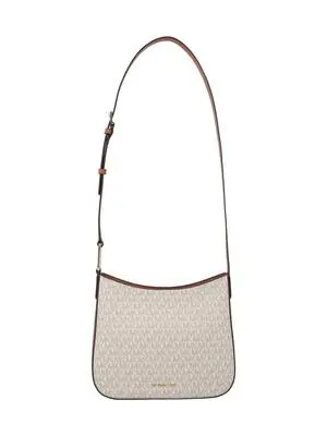 Michael Kors Shoulder Bag With Logo - Beige
