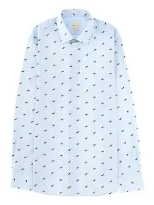Paul Smith Printed Shirt - Blue