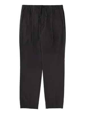 Herno Pants With Logo - Black