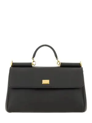 Dolce & Gabbana My Sicily Top Handle Bag - Black