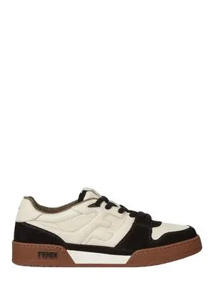 Fendi Matchin Sneakers - Black/white