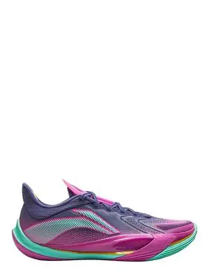 LI-NING Sonic V2 Pop Sneakers - Purple/pink/aqua
