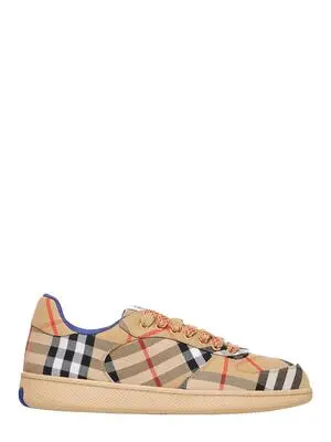 Burberry Terrace Sneakers - Sand/check