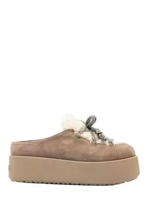 Fendi Après Chic Mules - Neutrals