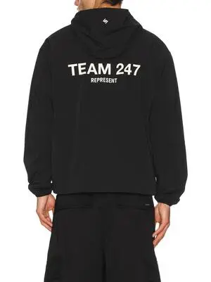 247 BY REPRESENT Team Track Jacket - Jet Black