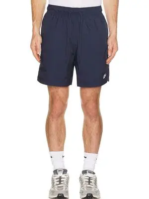 Nike Woven Flow Shorts - Obsidian & White