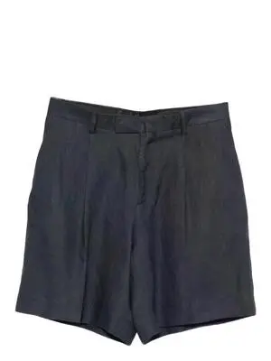 LARDINI Pleated Tailored Shorts - Blue