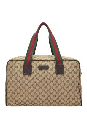 Gucci GG Canvas Duffle Beige