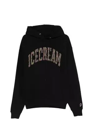 ICECREAM Sprinkles Popover Hoodie - Black