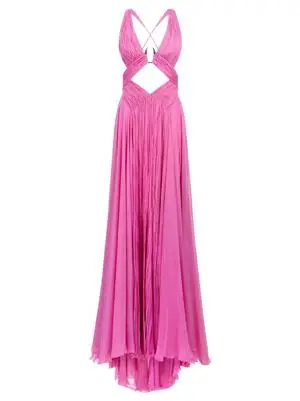 Roberto Cavalli Cut-out Maxi Dress - Pink