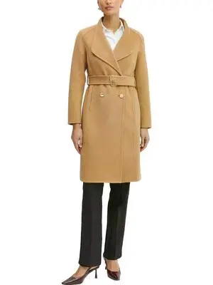 Liu Jo Belted Double-breasted Coat - Neutrals