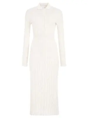 Gabriela Hearst Ardor Knit Maxi Dress - Ivory