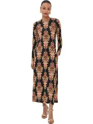 La DoubleJ Long Sleeve Maxi Dress - Cornucopia