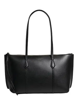 Tory Burch Perry Small Zip Tote - Black