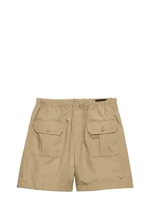 Prada Cotton Poplin Bermudas Khaki